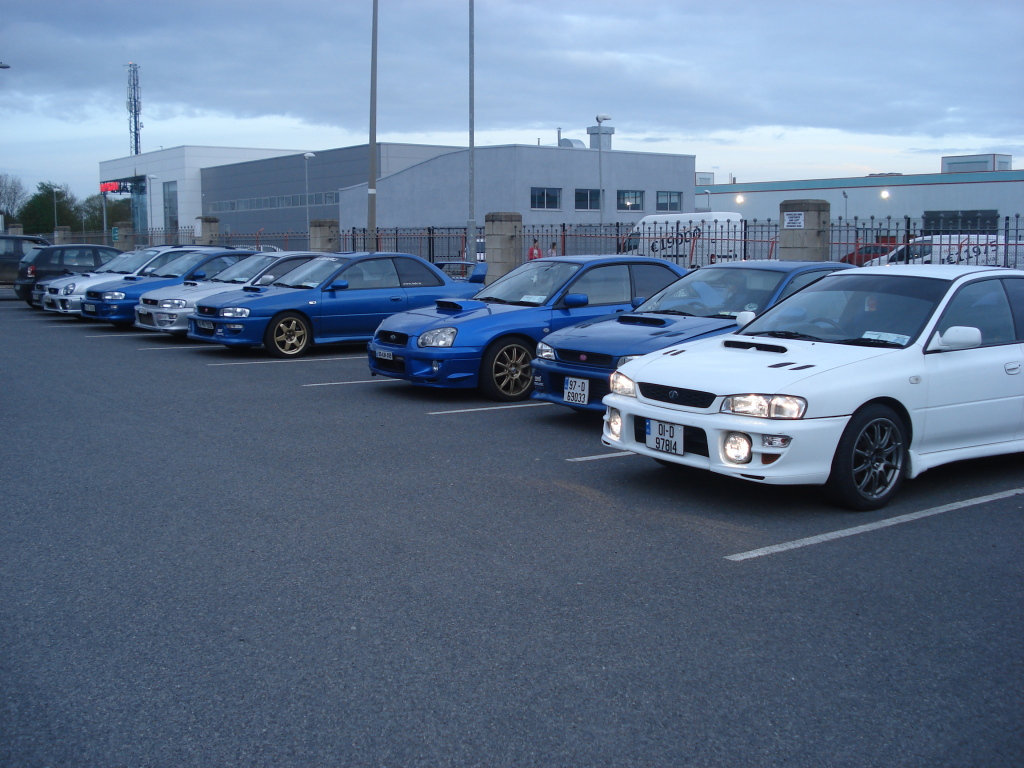 Monthly Night Meets - Irish Subaru Drivers Club
